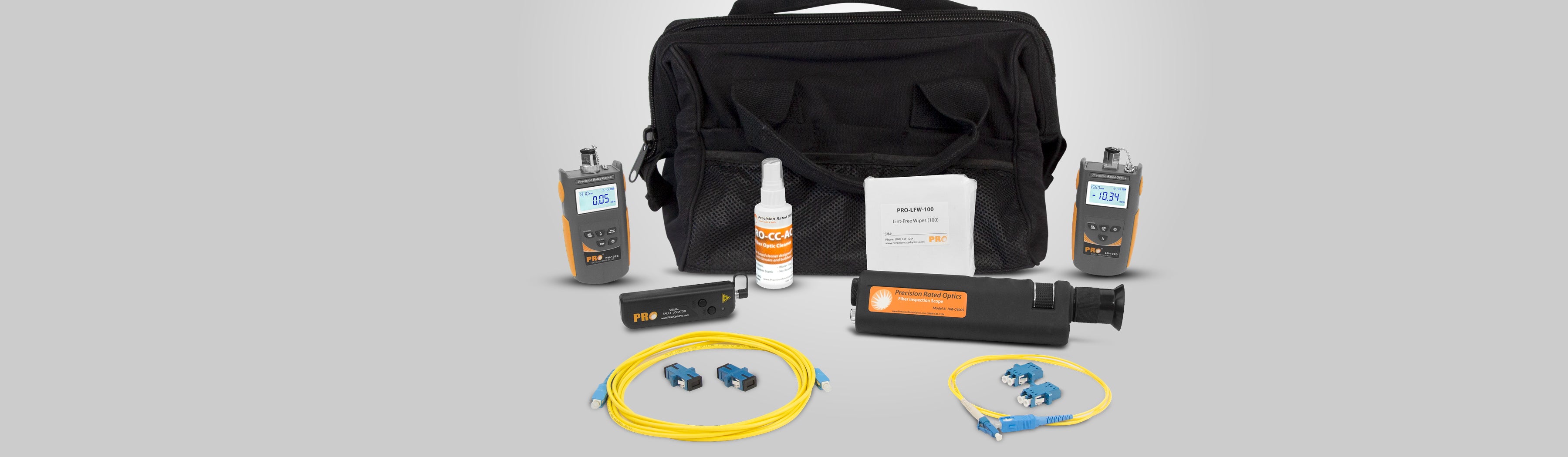 Go-Kit Optical Loss Test Kits – FiberOptics.com