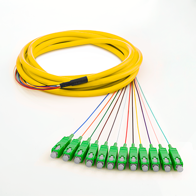 12F Fiber Optic Pigtail SM SC/APC 3M – FiberOptics.com