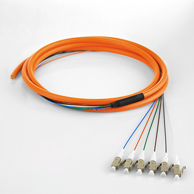 6F Fiber Optic Pigtail M62 LC/UPC 2M – FiberOptics.com